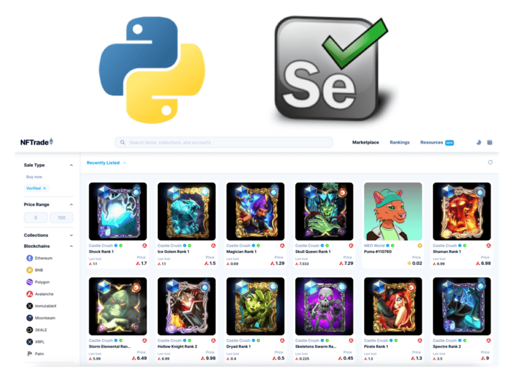 Scrape Data from a Lazy Loading Website with Selenium Python | Paige Niedringhaus