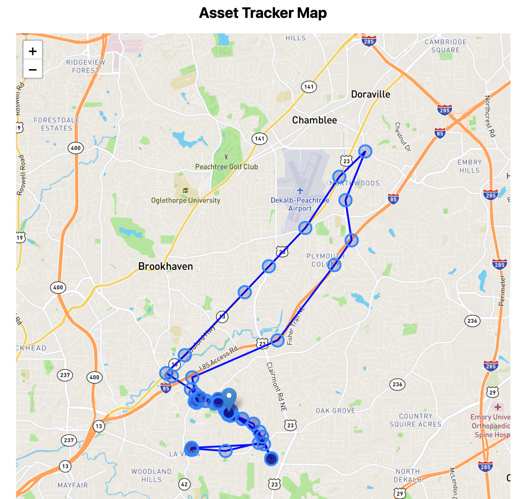 Render Multiple Colored Lines On A React Map With Polylines Paige